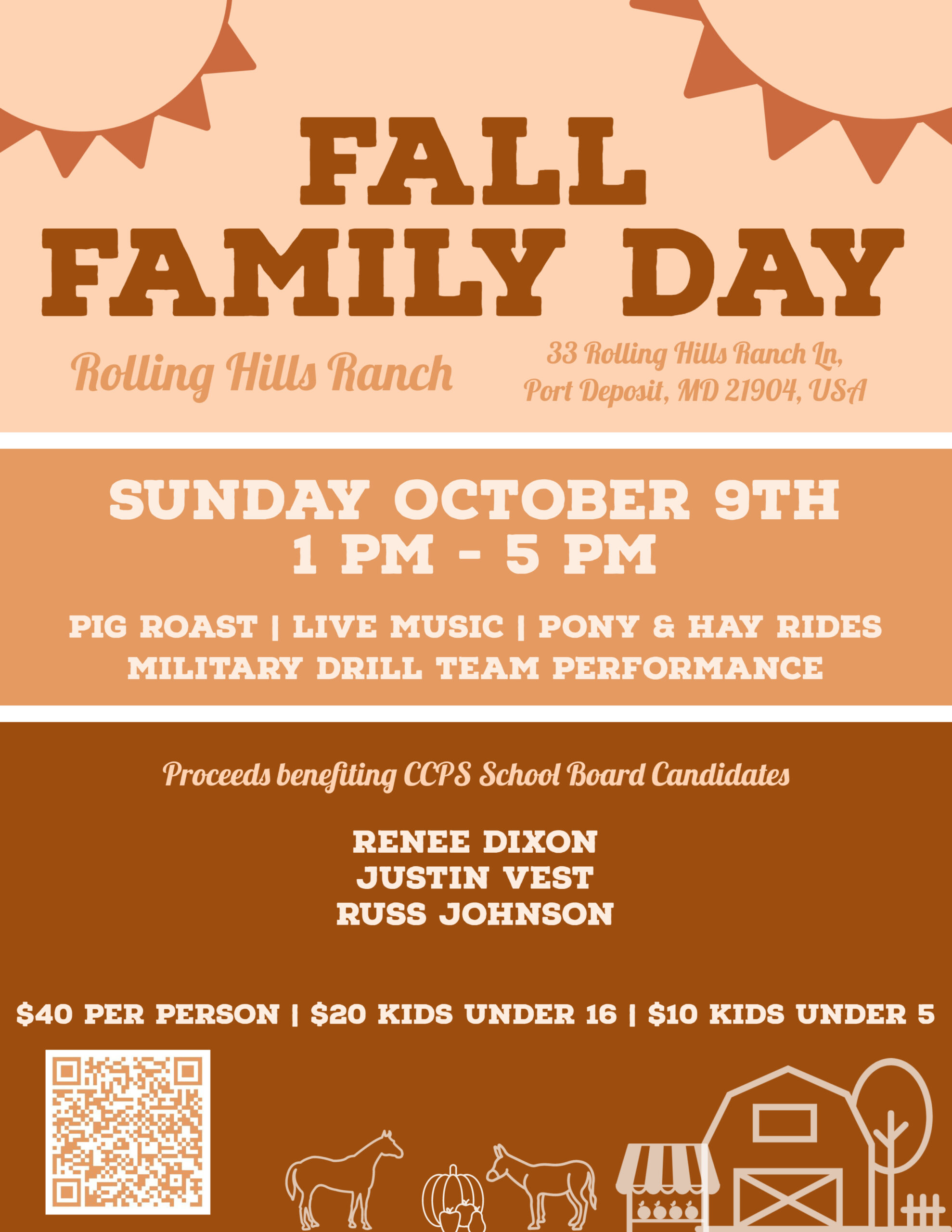 Fall Family Day (fundraiser) - Friends of Renee Dixon